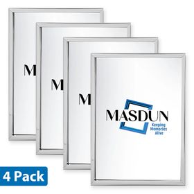 Masdun Silver Plated Picture Frames - Portrait - 120S20 - 4 Pack | Shop Today. Get it Tomorrow ...