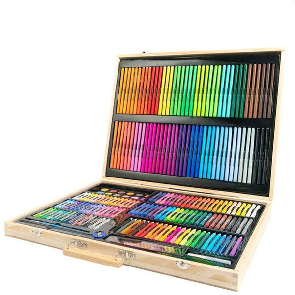 251 Pieces Drawing Art Set With Wooden Case | Shop Today. Get it ...