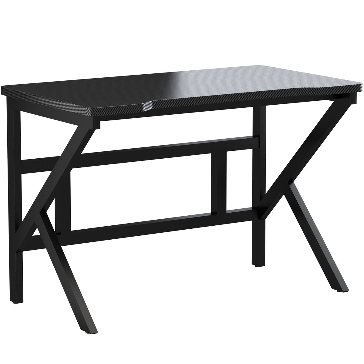 Carbon Fiber Gaming Desk K-Shaped Work Desk Computer Workstation | Shop ...