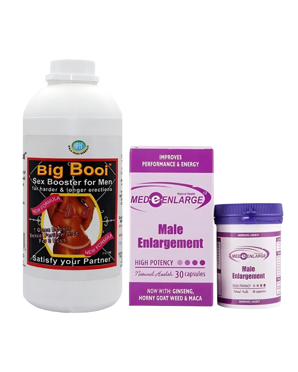 Med-e-Enlarge Male Enlargement Capsules and Big Booi Sex Booster | Shop ...