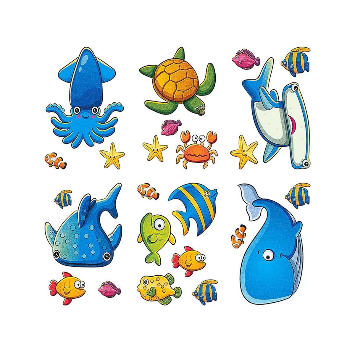 Oceanworld Anti Slip Waterproof Removeable Baby Bathtub Stickers Pack ...