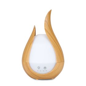200ml Essential Oil Aroma Diffuser with 7 Colour Light - Light Wood ...