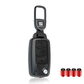 SEAT Metal Key Fob Cover Fits Ibiza Leon Cordoba-SEAT Car Key ...
