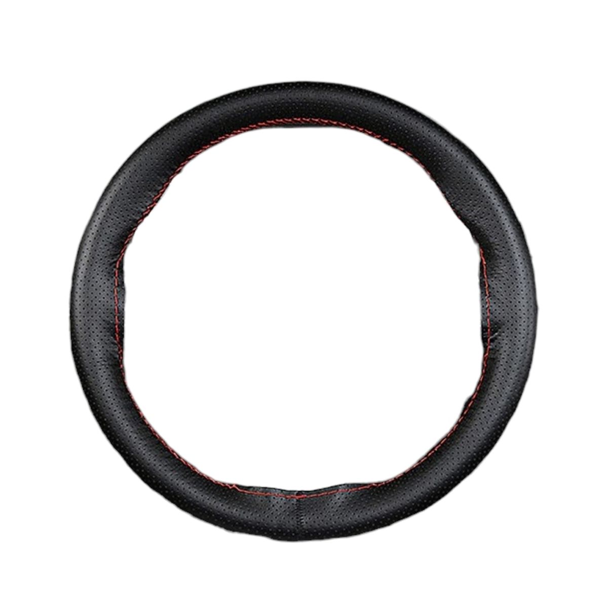 38cm Pu Leather Car Universal Steering Wheel Cover Anti Slip Protector