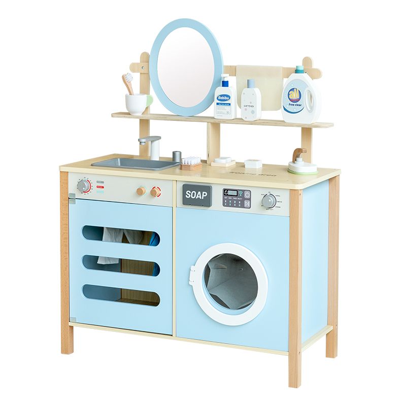 Treasure Toys - Wooden Dressing Table & Washing Machine Simulation Toy ...
