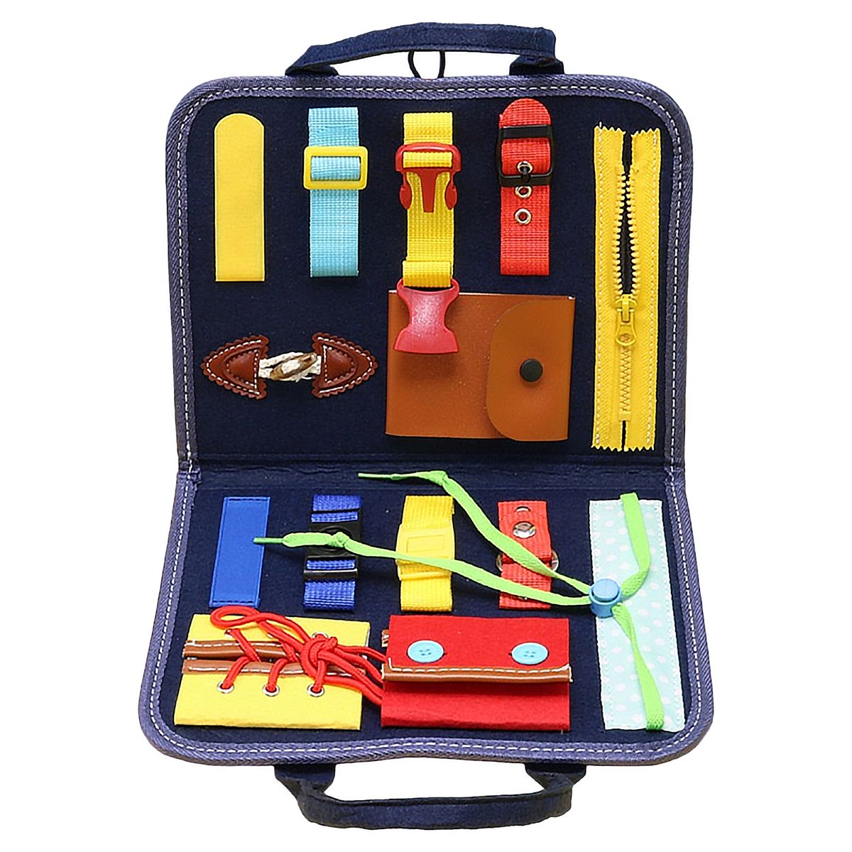 Felt Dressing Board Sensory ToysEducational Gifts Montessori Sensory ...