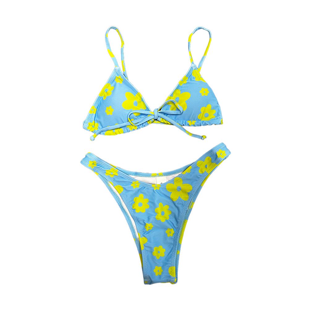 Flower Bikini Set Blue Shop Today Get It Tomorrow