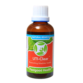 Feelgood Health UTI-Clear Bladder Infection Natural Herbal Drops - 50ml ...