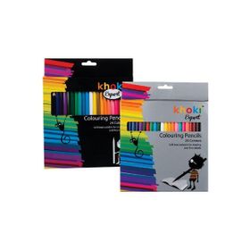 Khoki Art And Craft Pencil Crayons Expert - 2 x 24 Piece | Shop Today ...