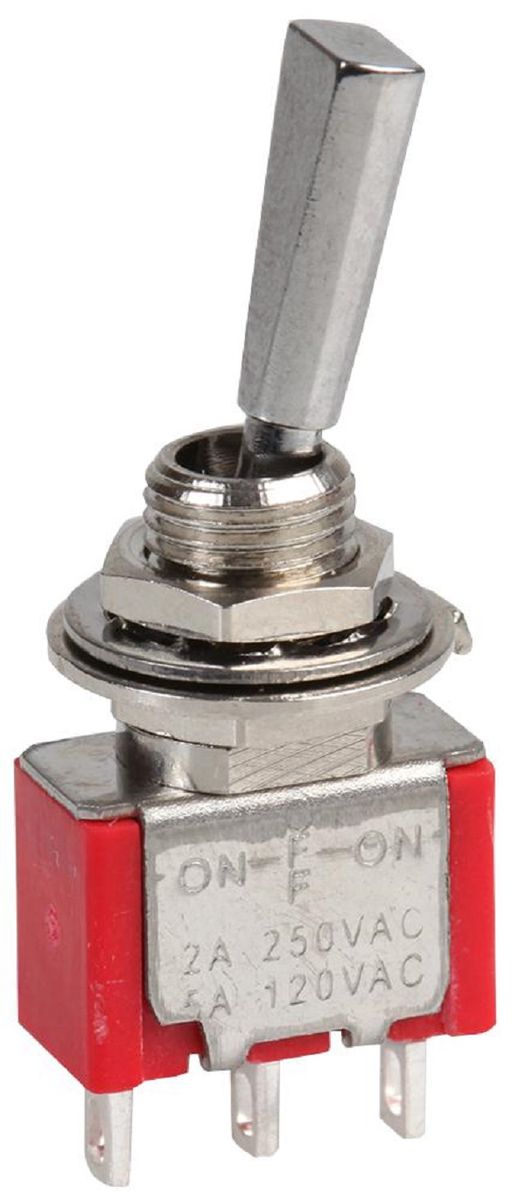 Multicomp Pro (1MS3T6B11M1QE) Toggle Switch, On-Off-On, SPDT | Shop ...