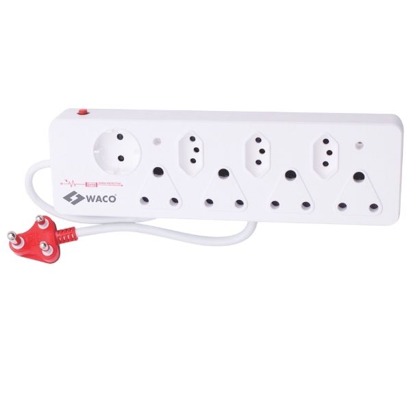 Waco - 8 Way Multiplug with Surge Protection and Shutters | Shop Today ...