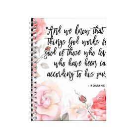Romans 8-28 A5 Notebook Gift Idea Notepad 223 | Shop Today. Get it Tomorrow! | takealot.com