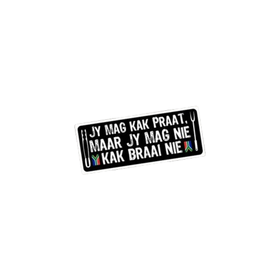 Funny Decal Sticker - Afrikaanse Braai | Shop Today. Get it Tomorrow ...