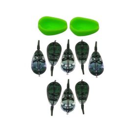 2 x Mold & 8 x Carp Fishing In Line Method Feeders | Shop Today. Get it ...