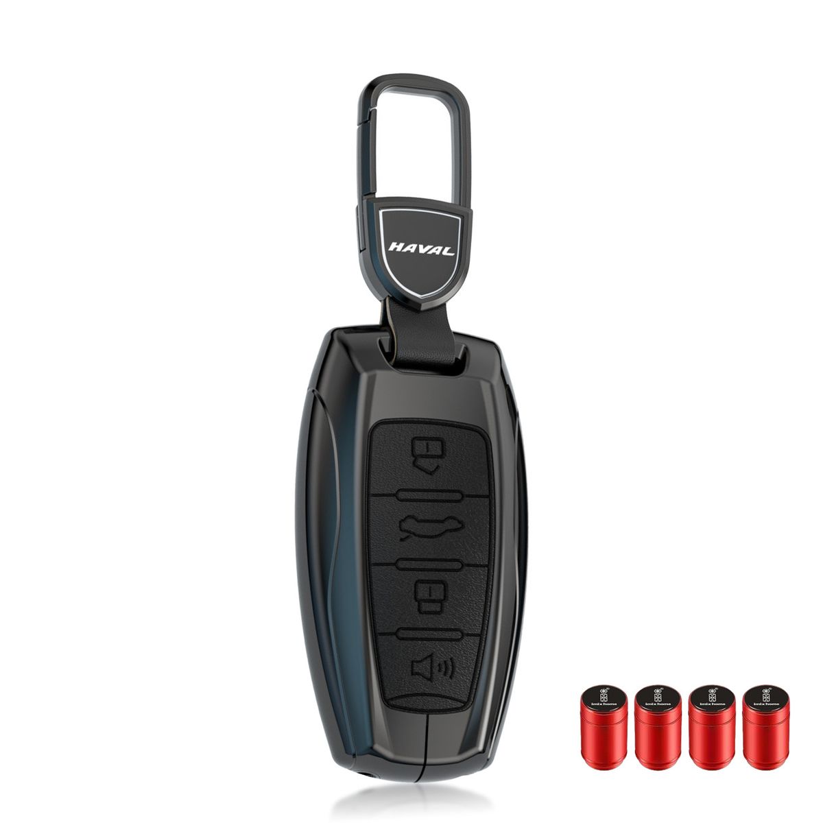 H6 Metal Car Key Fob Cover with Keychain Compatible With GWM Haval ...