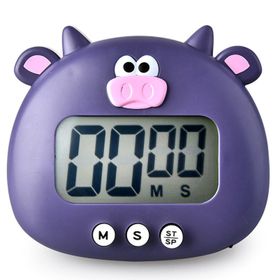 Animal Timer Digital Digital 100 Minutes Timing Countdown Timer Purple ...