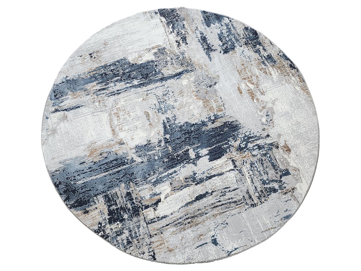 Quality Persian Rugs - Modern Machine Made Round Rug - 160 x 160 CM ...
