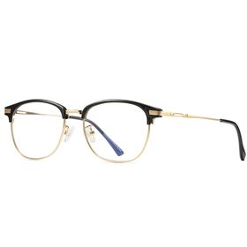 Sophie Moda-Blue Light Blocking Computer Half Rim Optical Frame Glasses ...