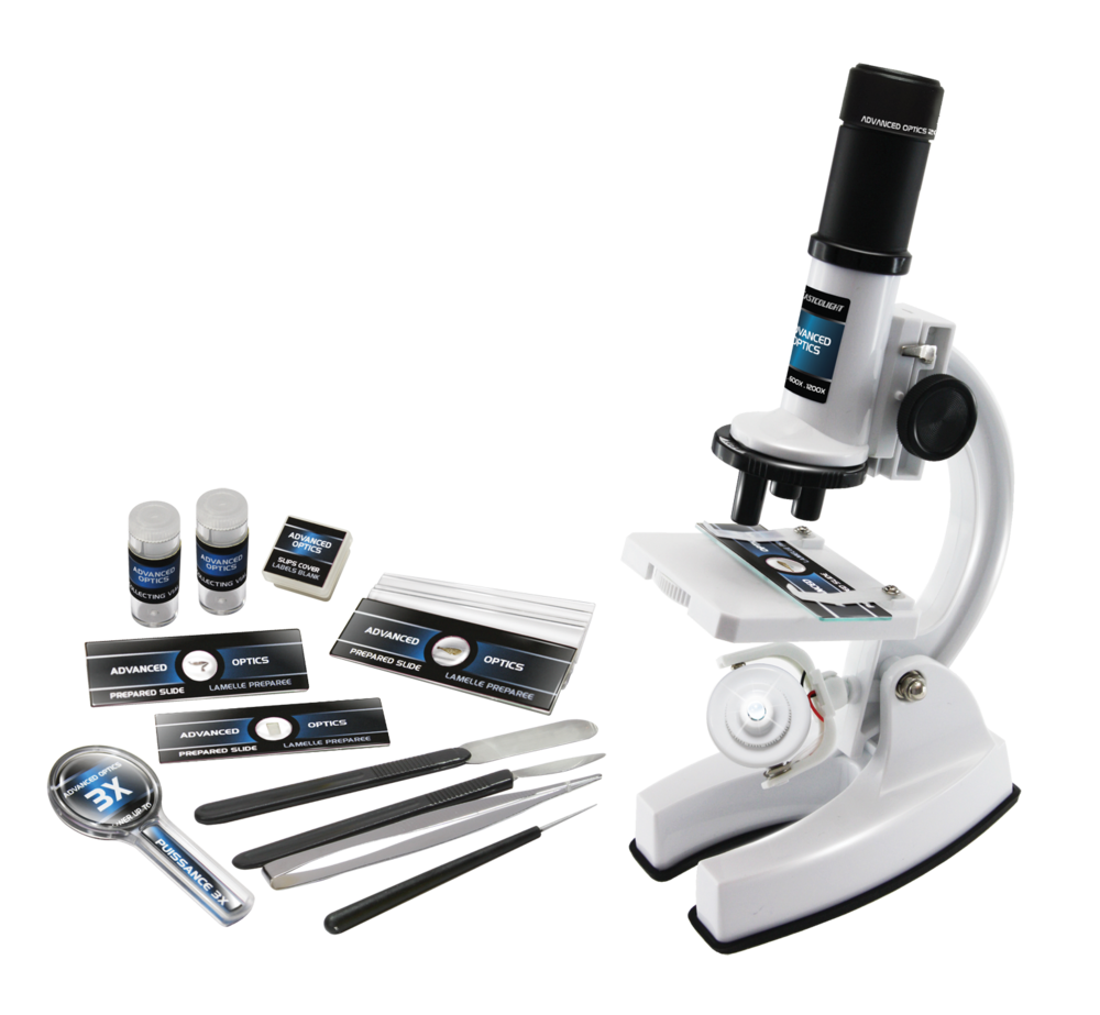 Super Sharp Optics Microscope Set 200-600-1200X | Shop Today. Get it ...