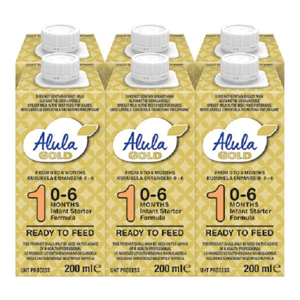 Alula Gold No1 Ready to Feed 200ml pack X 6 | Shop Today. Get it ...