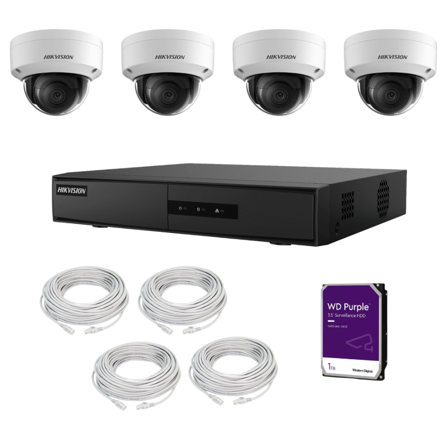 Hikvision 2MP Dome PoE IP Kit | Shop Today. Get it Tomorrow! | takealot.com