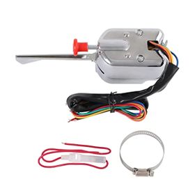 Turn Signal Switch, Chrome, Steering Column, Universal, Heavy Duty, 12v ...