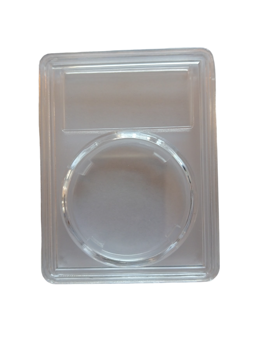 Clear Acrylic Coin Display Slab High Quality Coin Storage Box - 38.5mm ...