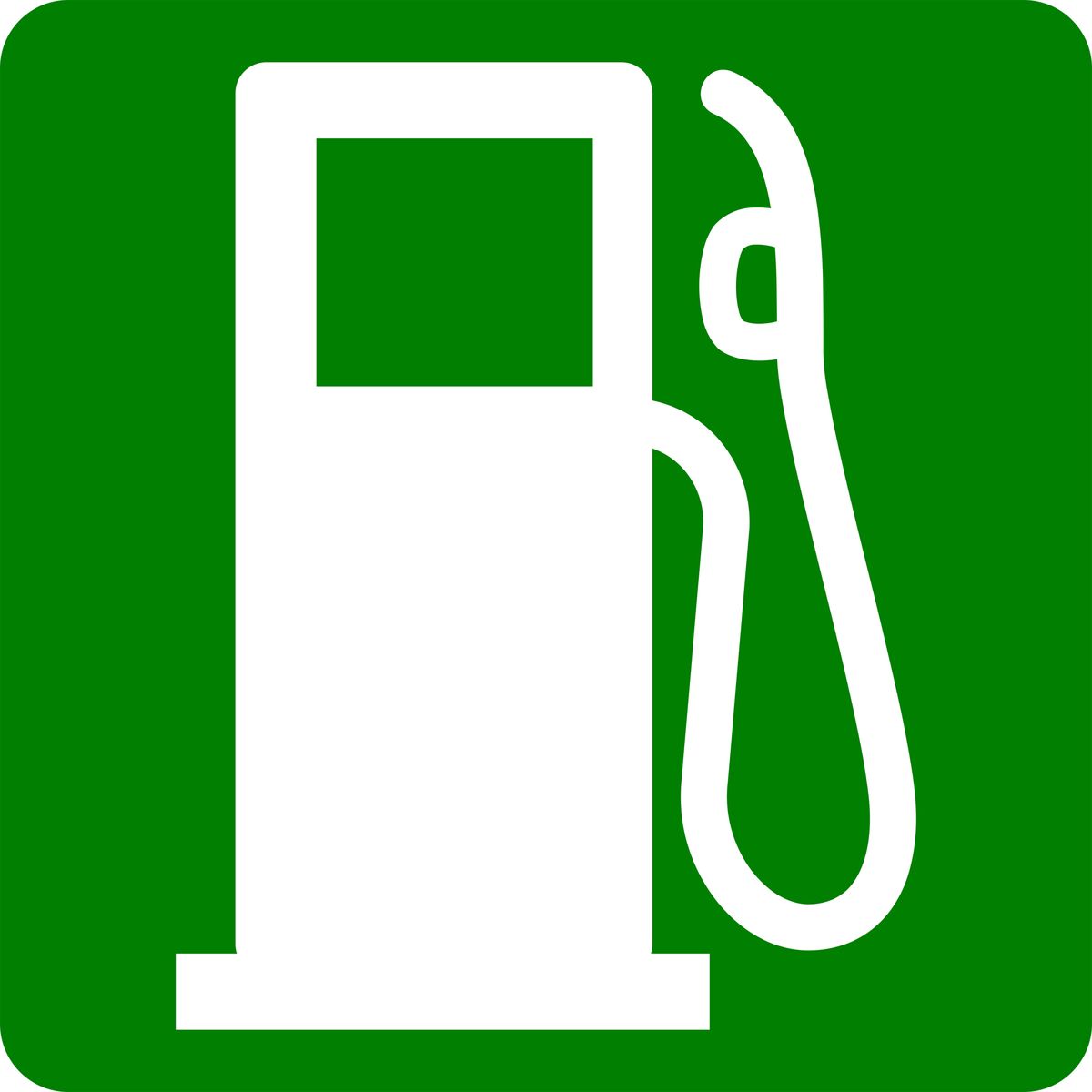 Fuel Pump Sign 29x29cm - 2 Pack | Shop Today. Get it Tomorrow ...