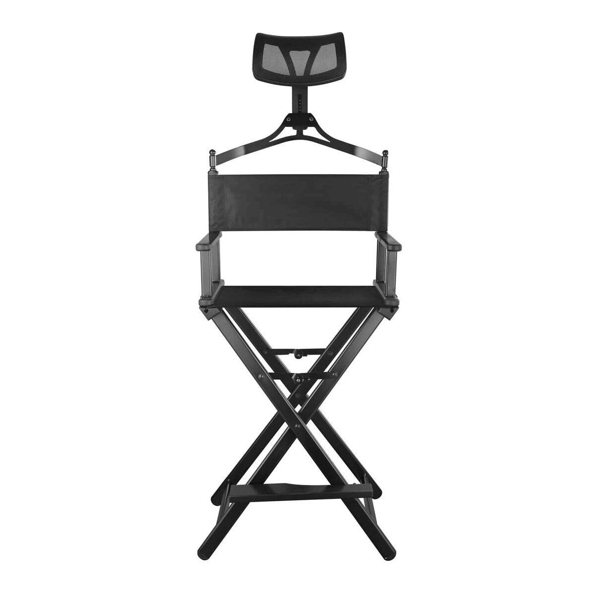 Foldable Professional Makeup Director Chair With Head Rest | Shop Today ...