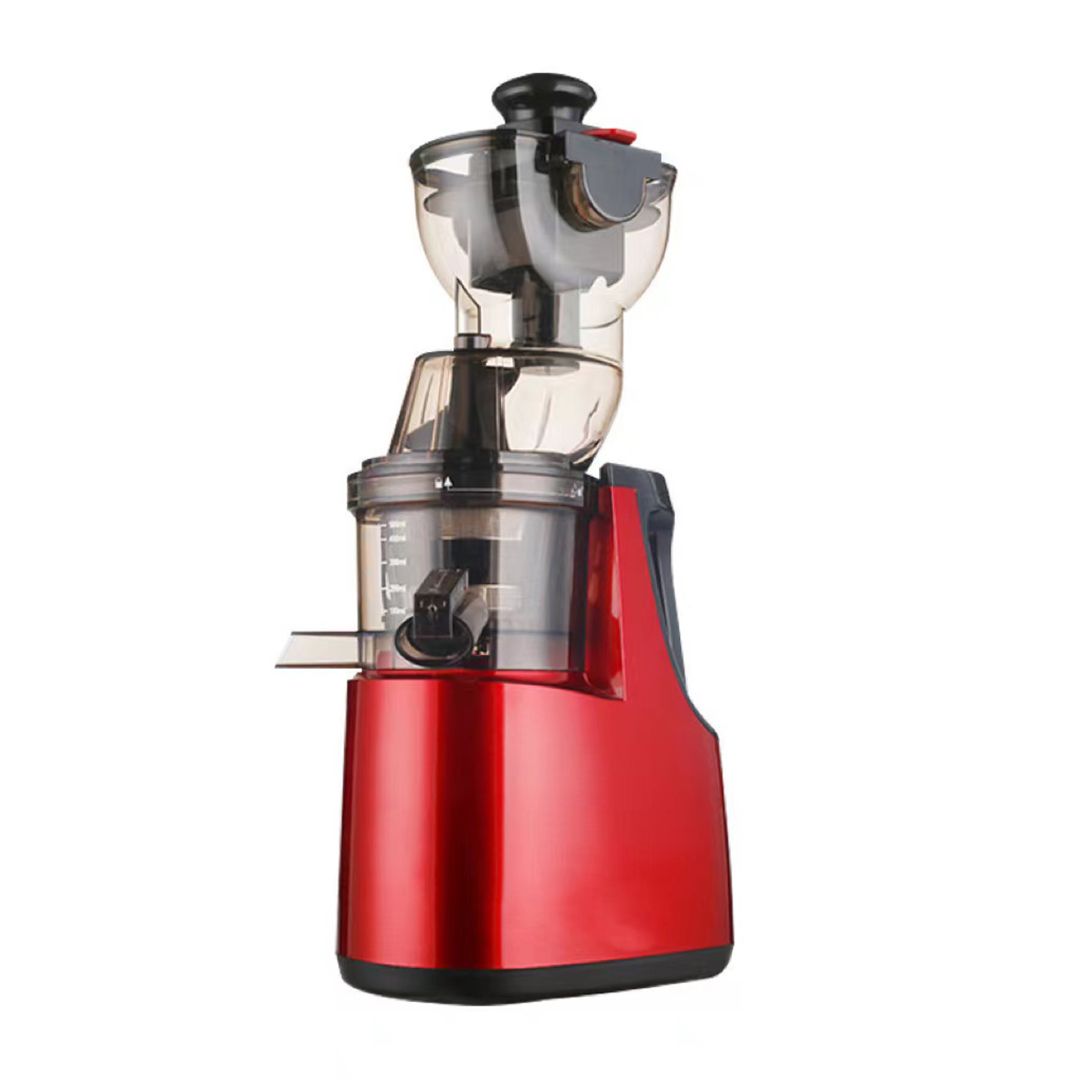 Slow Juicer Fruit and Vegetable Press Juicer Extractor 1000W -Red ...