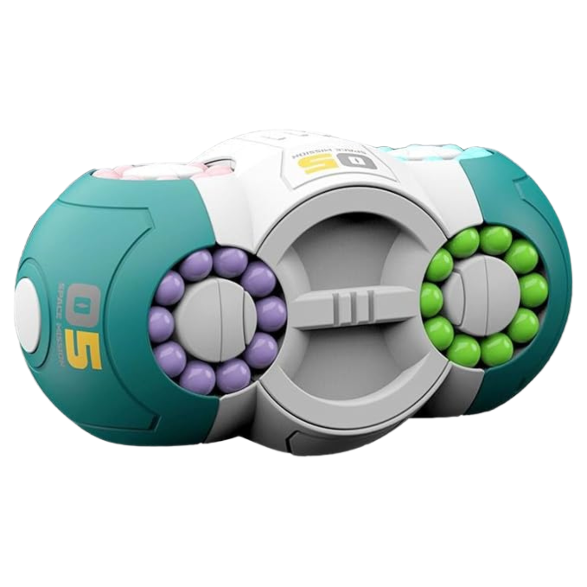 UFO 8 Sided Rotating Magic Beans Cube Fidget Finger Tip Toy for Kids ...