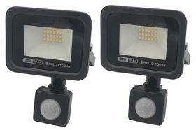 Hello Today Motion Sensor LED Flood Light 20W -2 Pack | Shop Today. Get ...