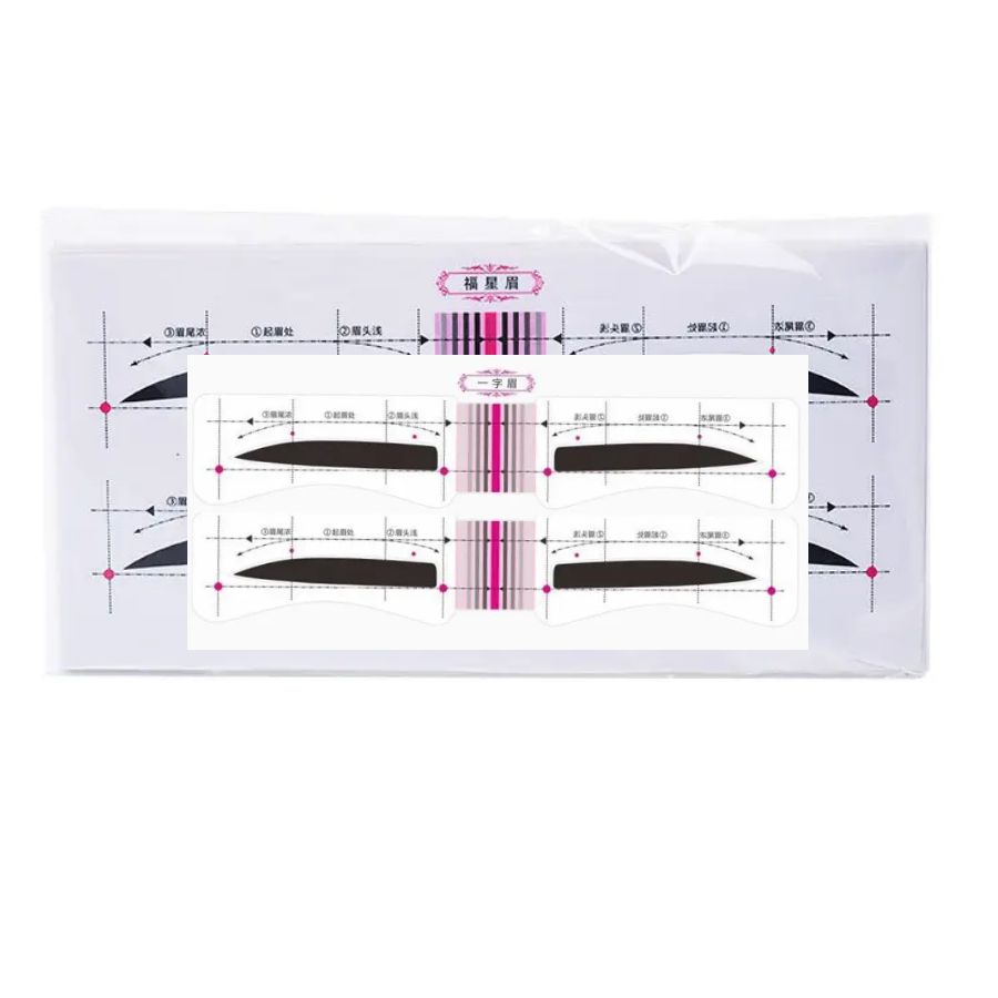 Eyebrow Stencil Stickers Straight | Shop Today. Get it Tomorrow ...