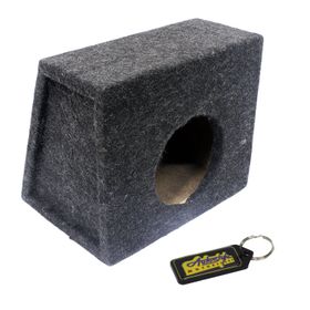 6" Single Subwoofer Box Enclosure & Gel Key Holder | Shop Today. Get it ...