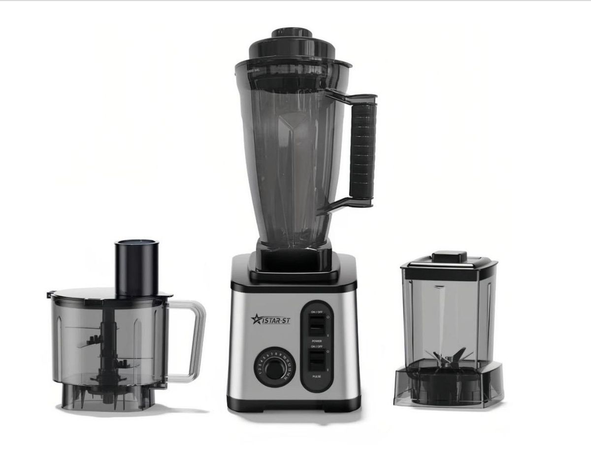ISTAR 3-in-1 multi-functional 900W blender/grinder/food processor ...