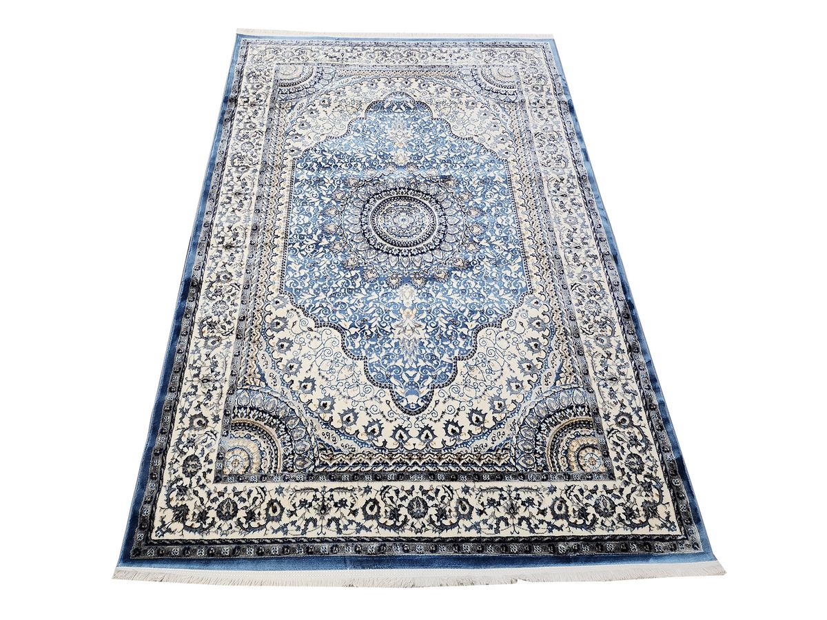 Quality Persian Rugs - Fine Blue Persian Design Carpet 230 X 160 cm ...