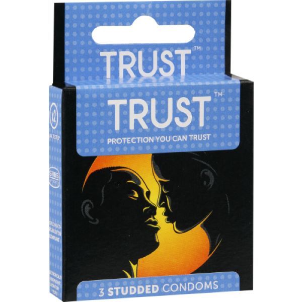 Trust Studded Condoms - 24 Packs of 3's | Shop Today. Get it Tomorrow ...