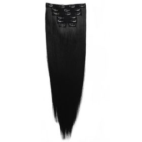 Magic CLIP IN ALETHIA 20 INCH 7PCS 160G 1B# Straight Wig Hair ...