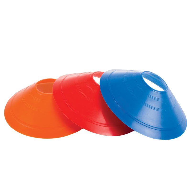 Flat Cones - BPA-Free Plastic - Assorted Colours - 18cm - Set of 3 ...