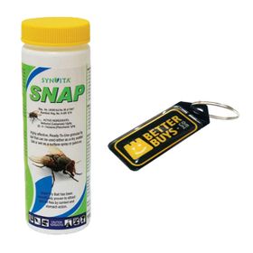 Snap Fly Bait - Pesticide Granular Bait- 100g - 5 Pack & Gel Key Holder ...