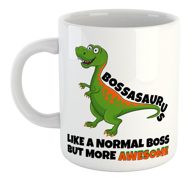 Bossasaurus Boss Manager Supervisor Birthday Christmas Gift Mug | Shop ...