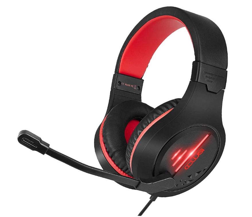 COLUSI -Retractable Headset With Omni-Directional Noise Reduction Mic ...