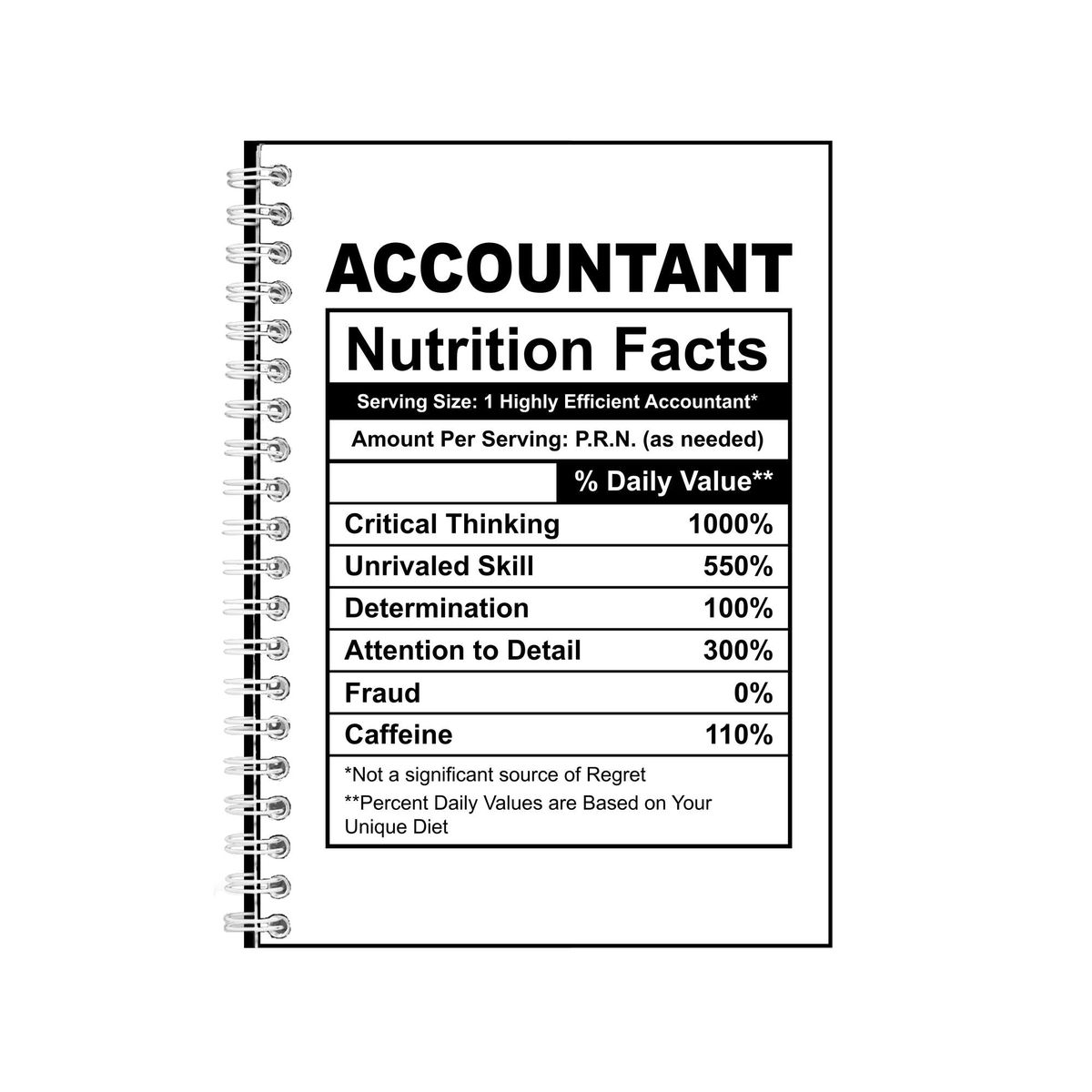 Accountant Wire Bound Notebook Writing Book Notepad | Shop Today. Get ...