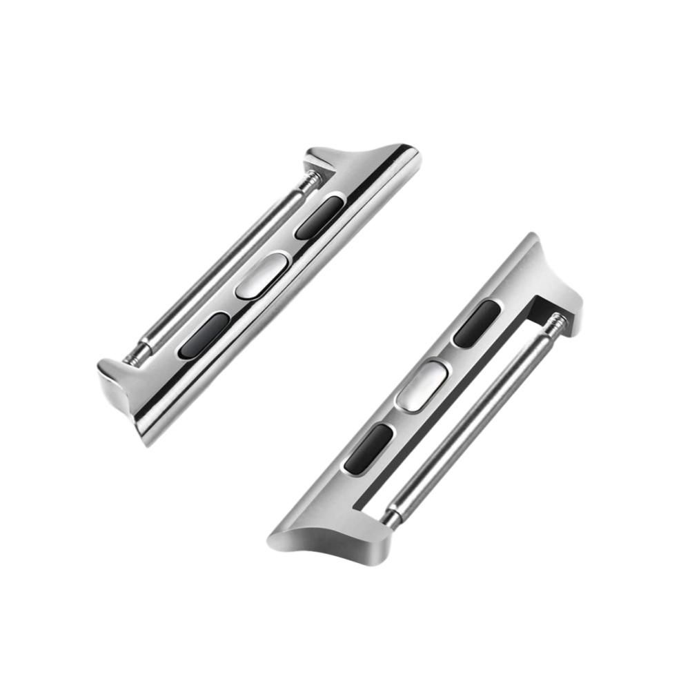 Meraki Spring Type Apple Watch Adapter Lugs - 38mm/40mm Silver | Shop ...