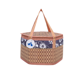 Portable Collapsible Bamboo Basket Shopping Picnic Storage Box | Shop ...