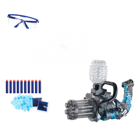 Gel Water Ball Gun Bullet Kids Play Splatter Water Bead And Soft Bullet ...