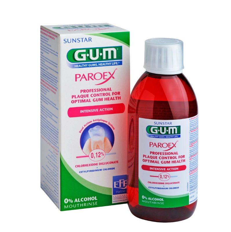 Sunstar GUM Paroex 0,12% Intensive Action Mouthwash 300ml | Shop Today ... Sunstar GUM Paroex 0,12% Intensive Action Mouthwash 300ml | Shop Today ...