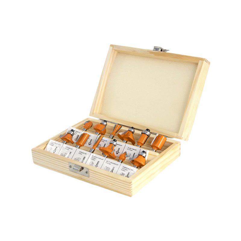 12 Pieces 1/2"-12.7mm Router Bit Set EP-10163 | Buy Online in South ...
