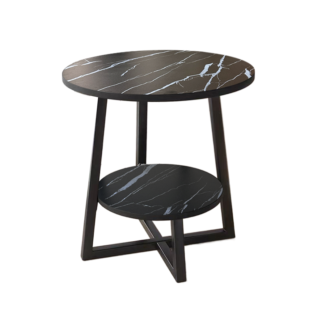 Double-layered Small Coffee Table/Round Table/Coffee Table | Shop Today ...