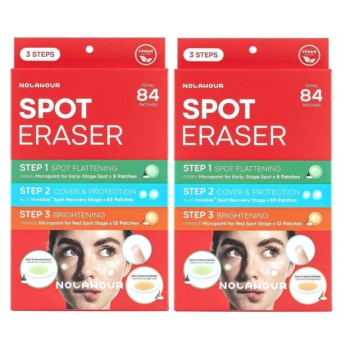 Spot Eraser 3steps - Microneedle patch, acne patch, korean skincare ...
